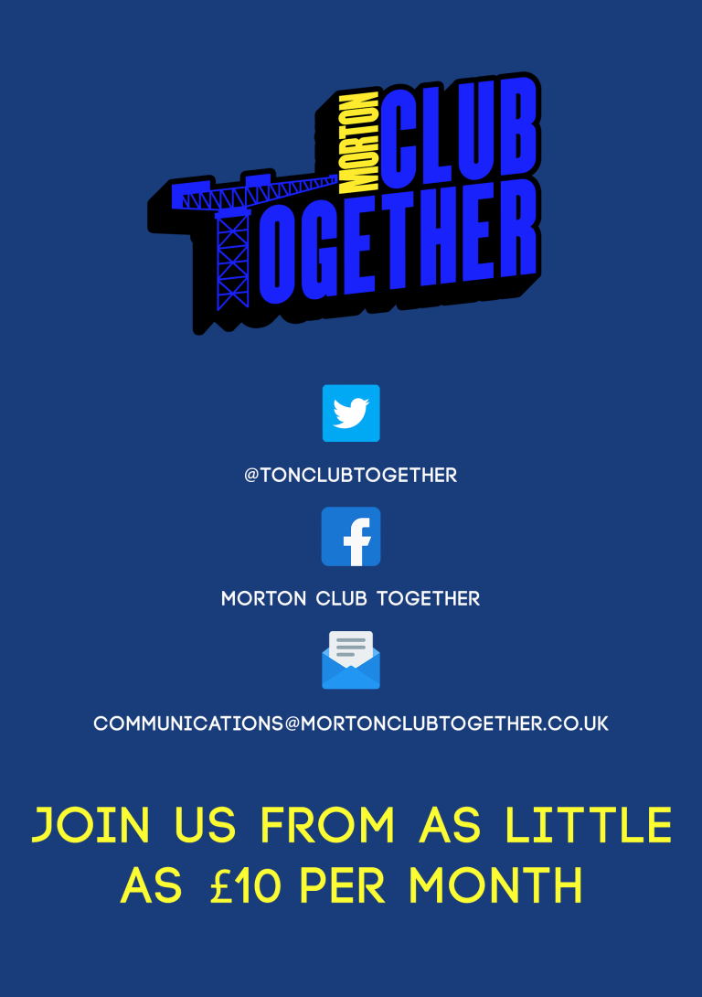 MORTON MATCHDAY MASCOT - Greenock Morton FC